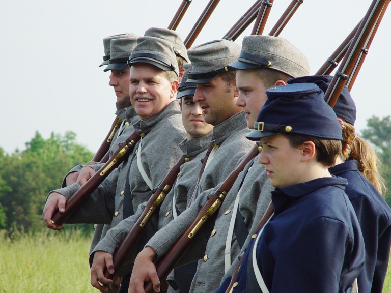 The Military Encampment - Pamplin Historical Park
