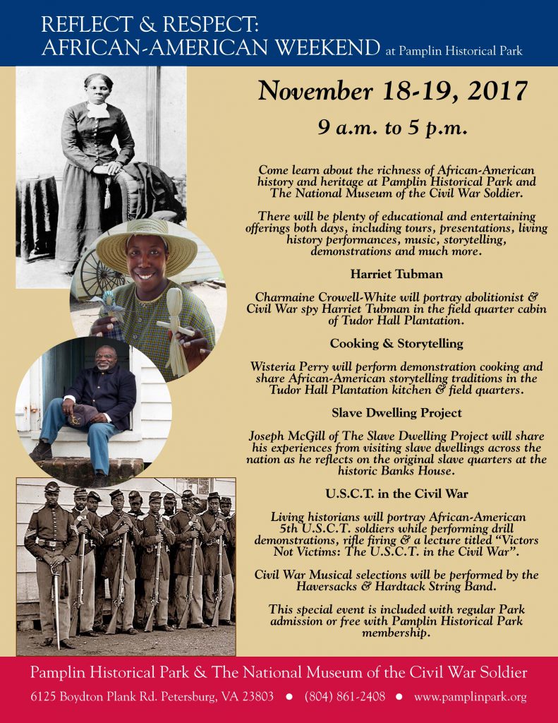 Reflect & Respect Flyer - Pamplin Historical Park